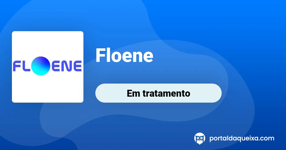 Floene - Ligação de gás não efetuada