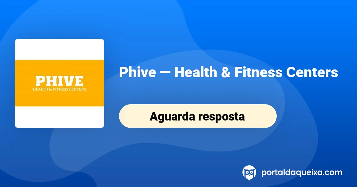 Phive — Health & Fitness Centers - Identidade género