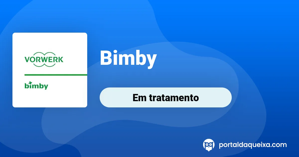 Reclamação: Vorwerk - Bimby e Kobold - Mandolina em falta