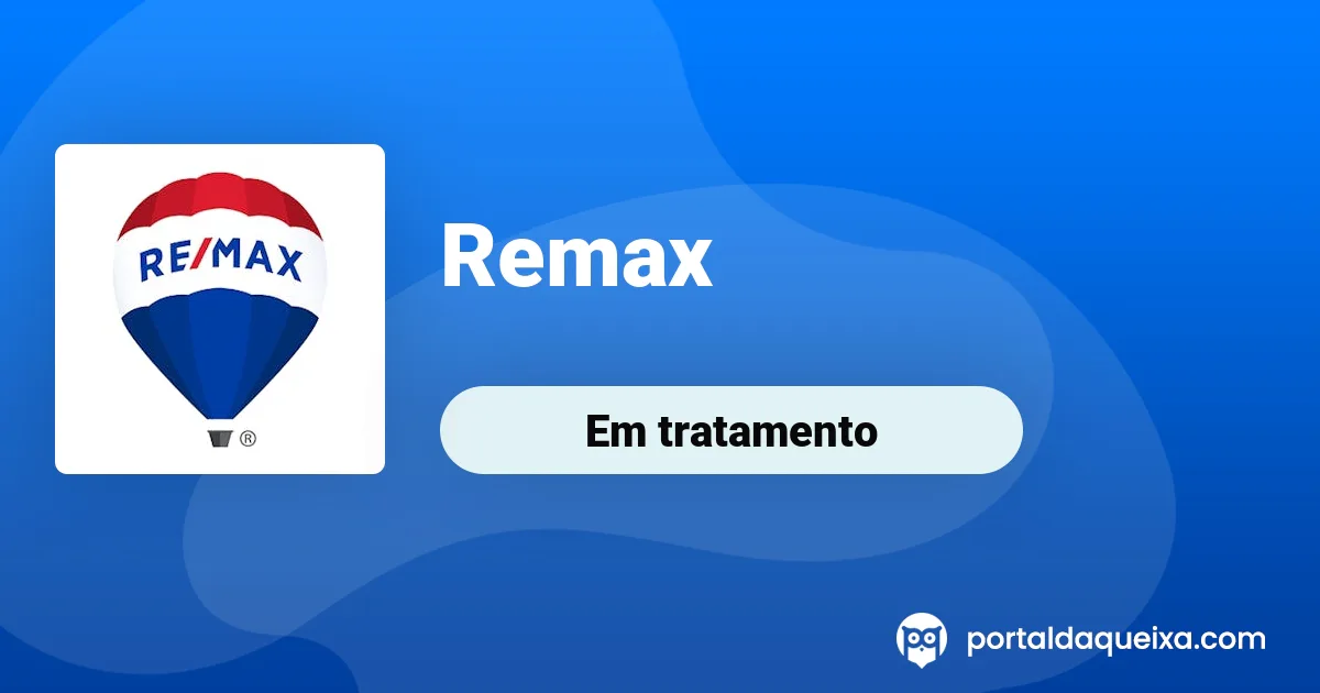 Reclamação: RE/MAX - Re/max collection signature - devolução parcial do ...