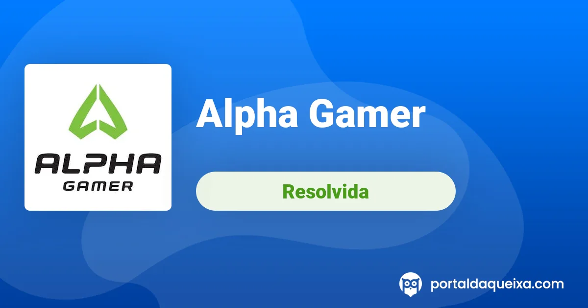 Alpha Gamer - Cadeira alpha gamer cygnus com peças em falta