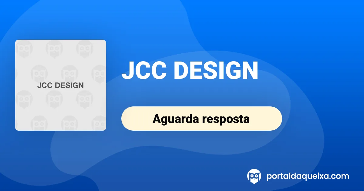 Reclamação: JCC DESIGN - Finalização de obra pendente