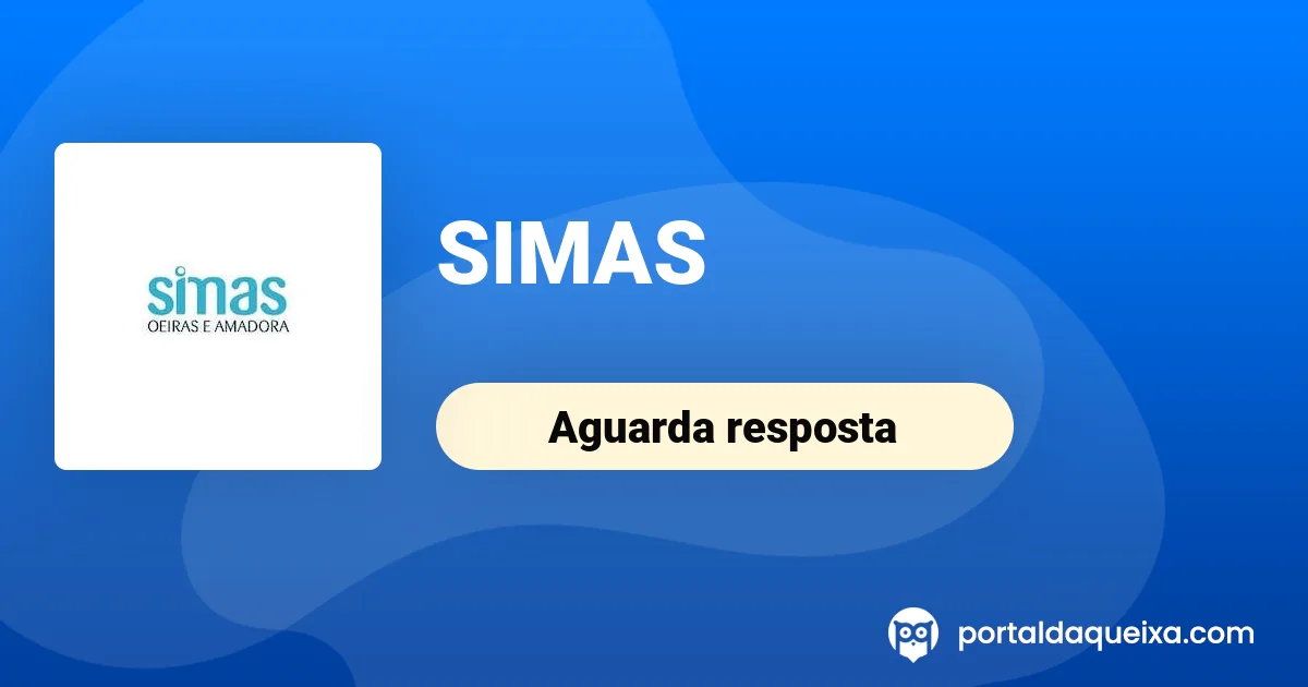 Reclamação: SIMAS - Falta de resposta à alteração de titularidade do ...