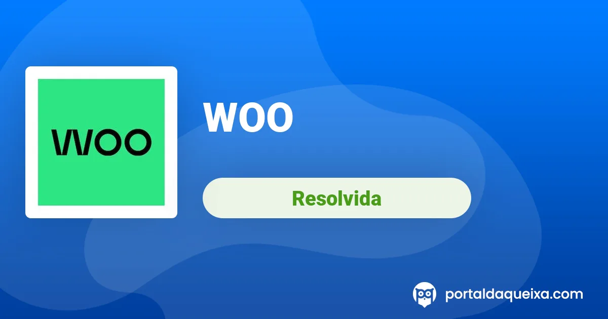 Reclamação Resolvida: WOO - Rede de internet woo não tem cobertura e ...
