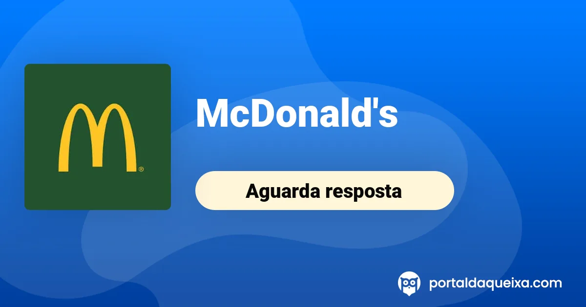 Reclamação: McDonald's - Entrega incompleta de menu big tasty double ...