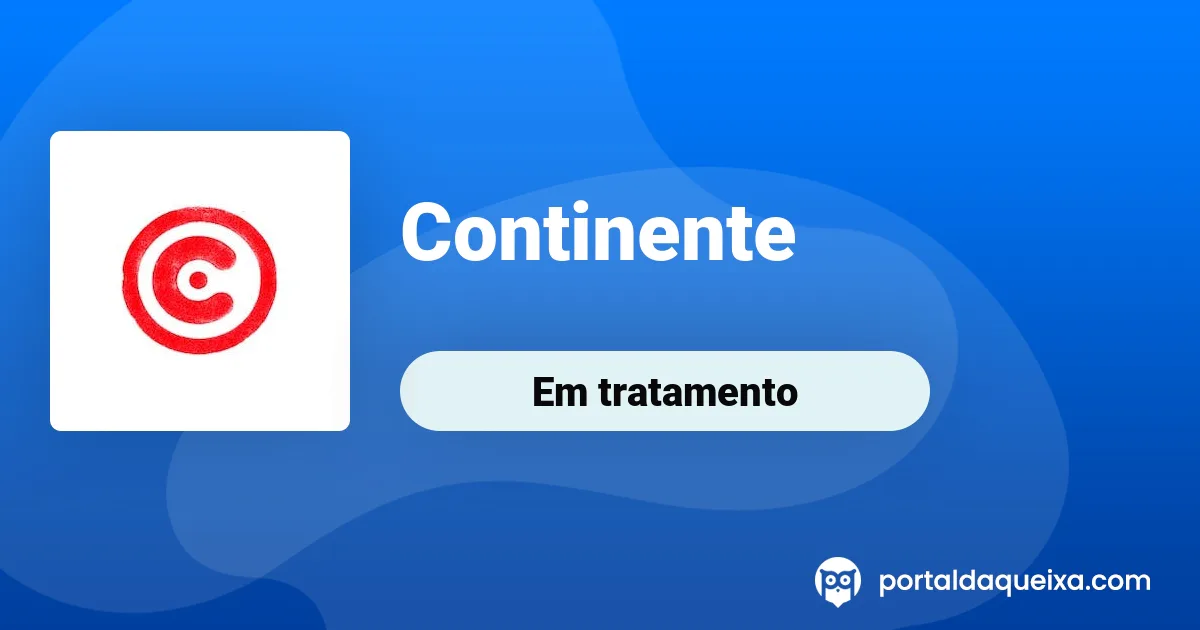 Reclamação: Continente - Continente carrega sem desconto carregado no ...
