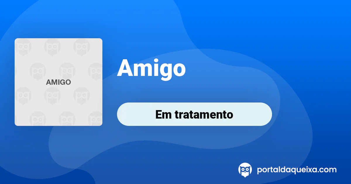 Reclamação: Amigo - Quedas no bitrate