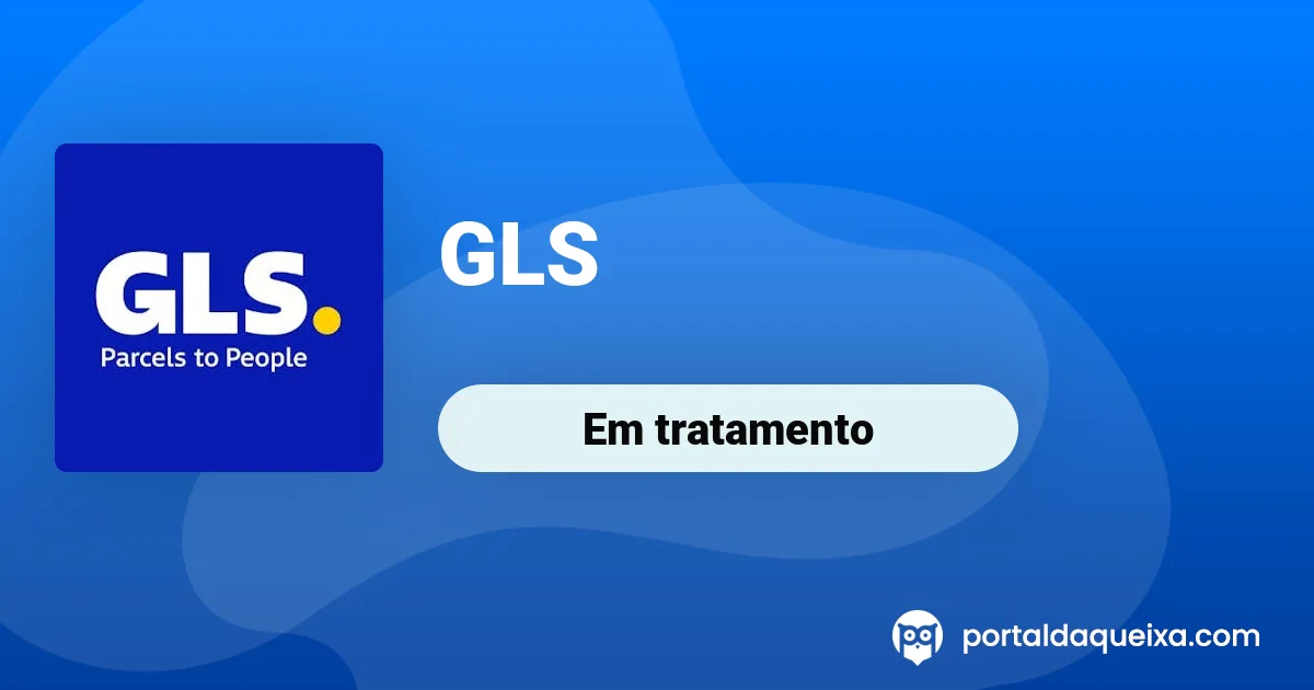 Reclamação: GLS - Encomenda não recebida - no tracking diz como entregue