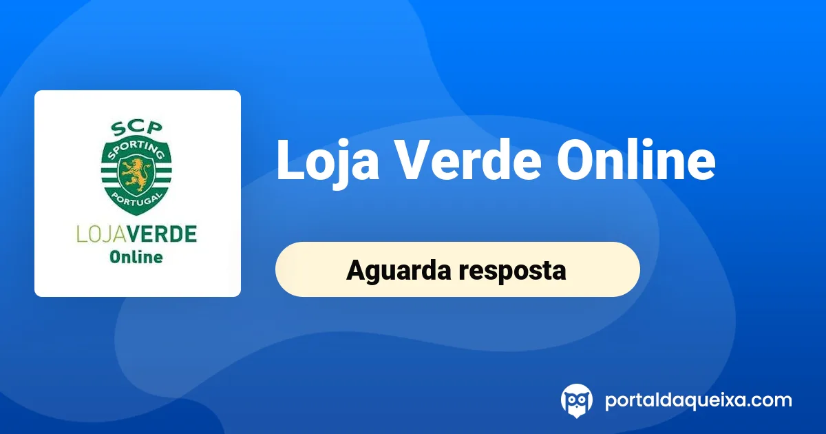 Loja Verde Online - Online store - no email response and no shipment ...