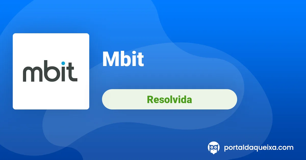 Mbit - 3 meses e ainda mão recebi a compra