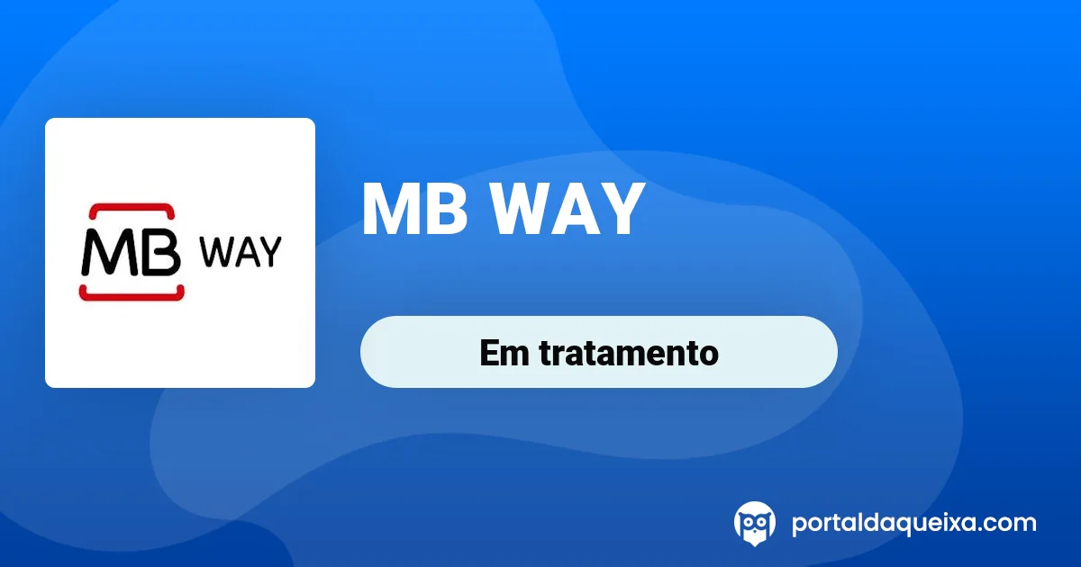 MB WAY - Mbway - opção "utilizar multibanco" indisponível