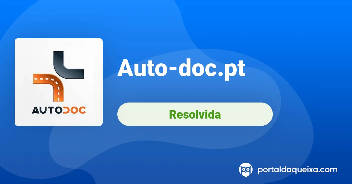 Reclamação Resolvida: Auto-doc.pt - A encomenda que fiz a autodoc foi ...