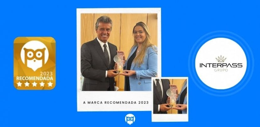 Grupo Interpass recebe prémio Marca Recomendada 2023