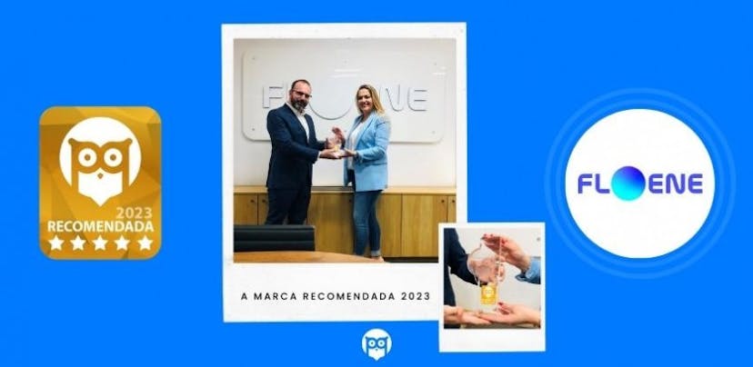 Floene eleita “Marca Recomendada” 2023 pelo Portal da Queixa