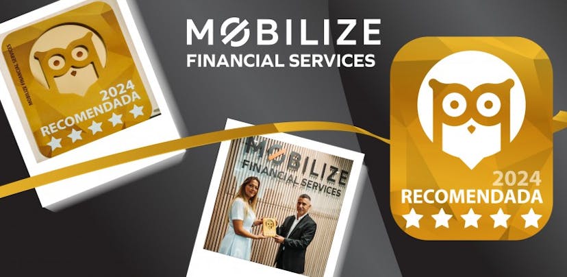 Mobilize Financial Services é Marca Recomendada 2024 no Portal da Queixa